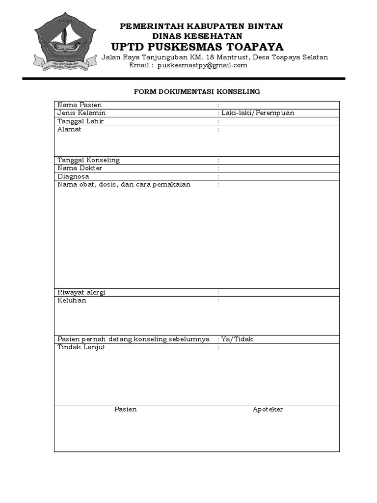 Dokumentasi Konseling | PDF