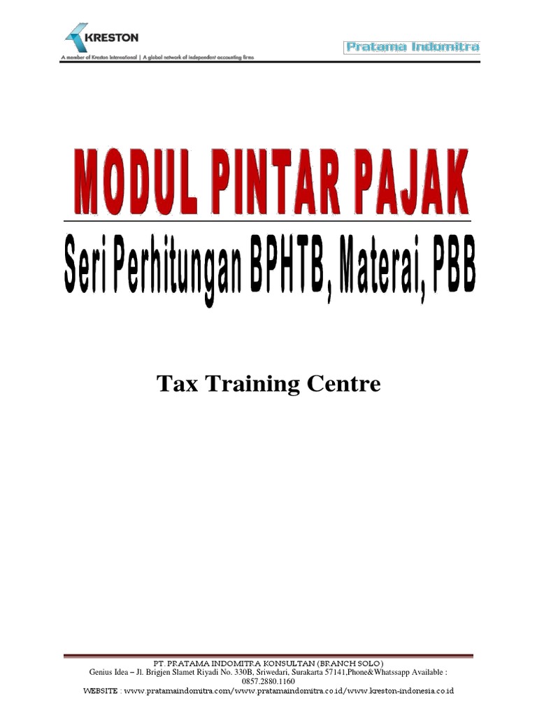 Modul Seri PBB, BPHTB Dan Bea Materai | PDF