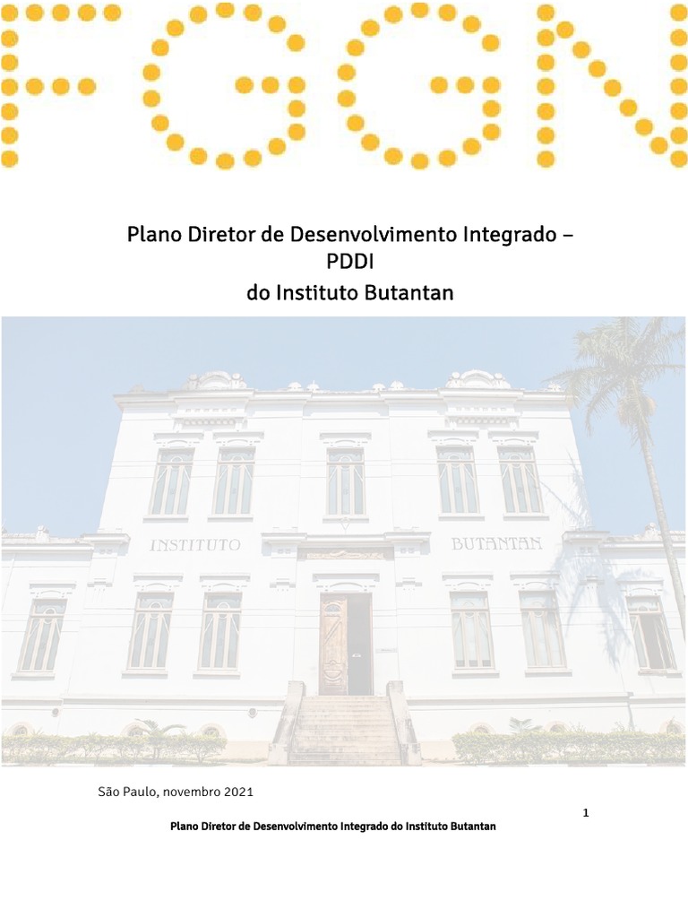 Anexo 1 PDDI Plano - Diretor | PDF