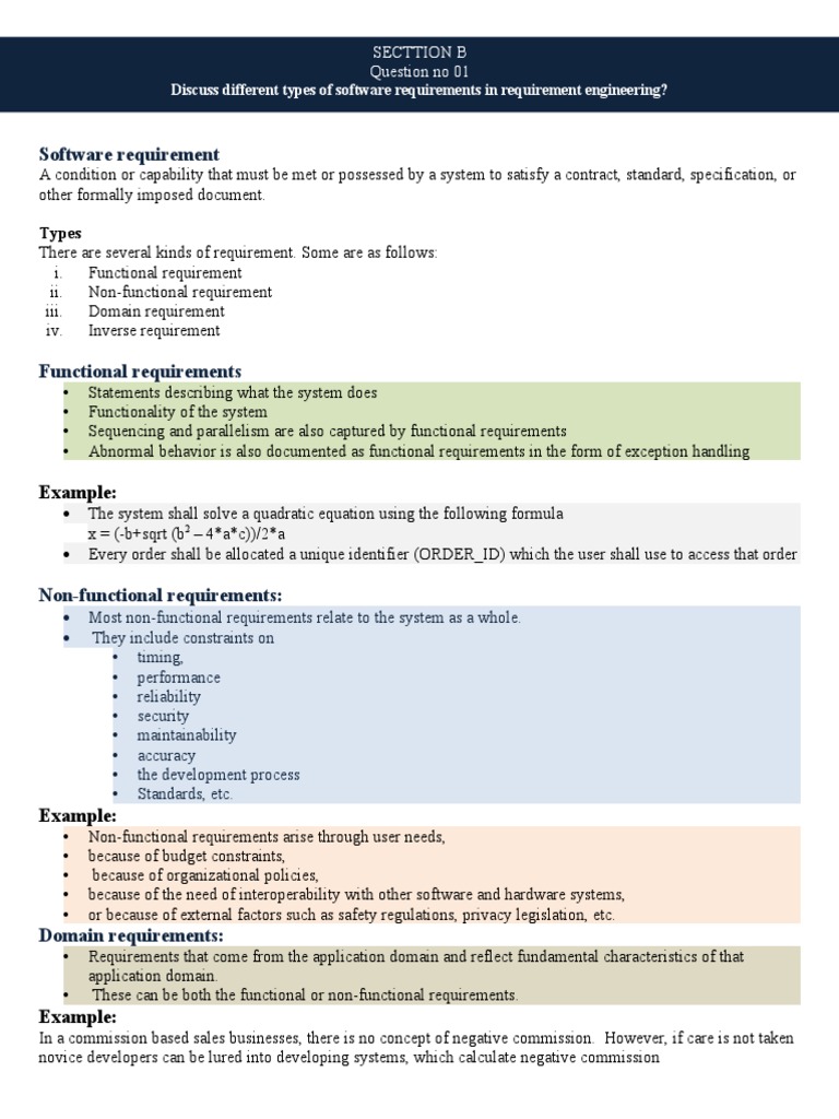 Software Requirement Paper | PDF