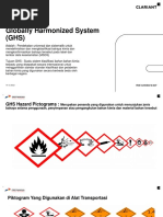 Piktogram Bahaya GHS Dan Penggunaannya | PDF | Pengembangan Diri