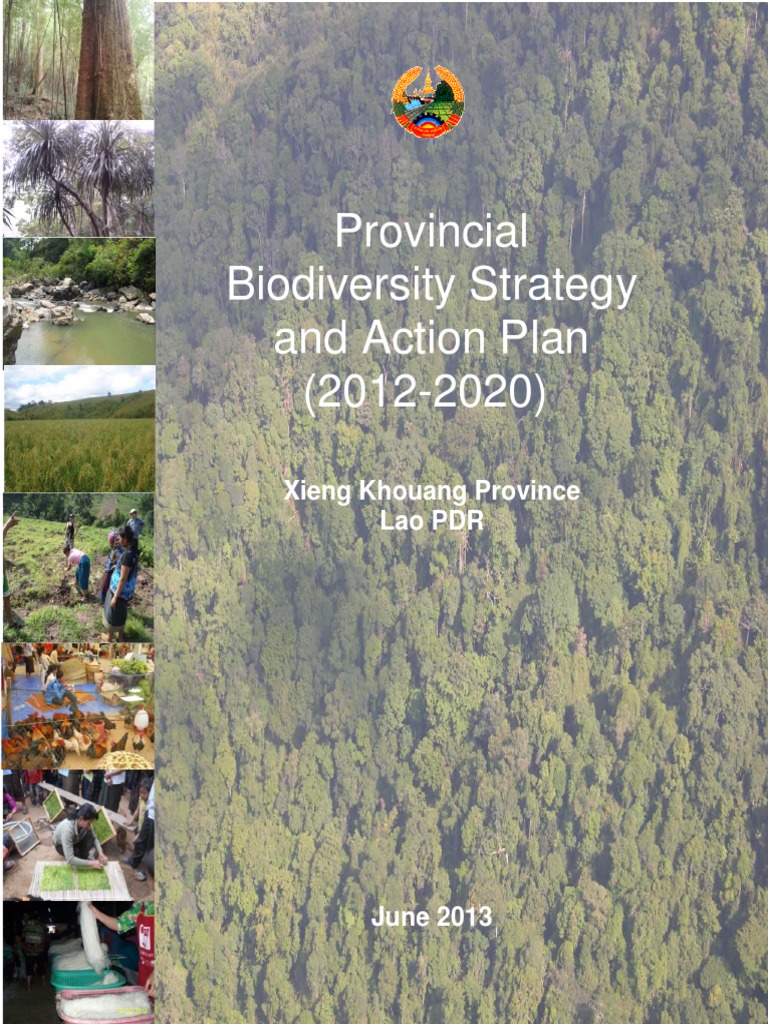 Provincial Biodiversity Strategy and Action Plan Xieng Khouang Province ...