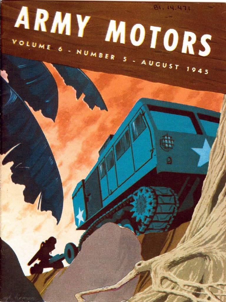 Army Motors 1945 August | PDF