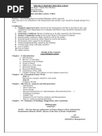 B.Tech Project Report Format | PDF | Academic Degree | Computing