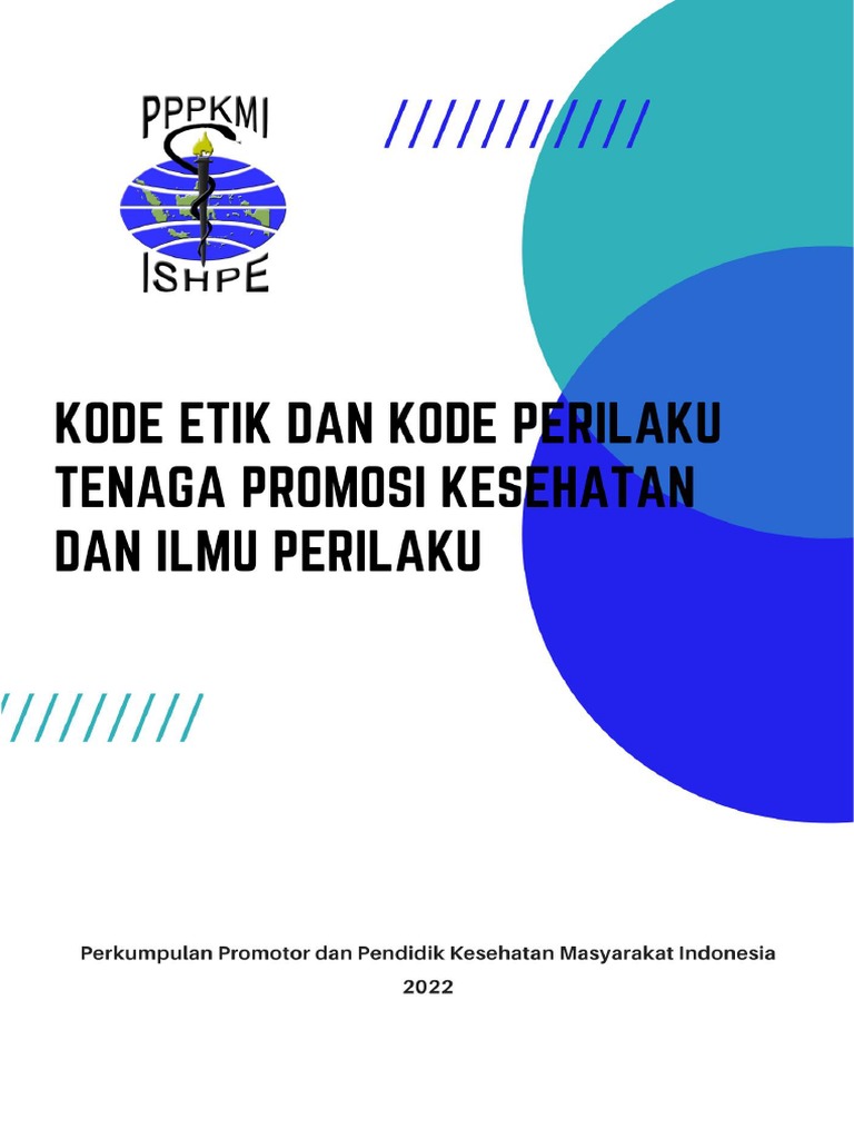 Kode Etik Dan Kode Perilaku Tenaga PKIP 2022 | PDF