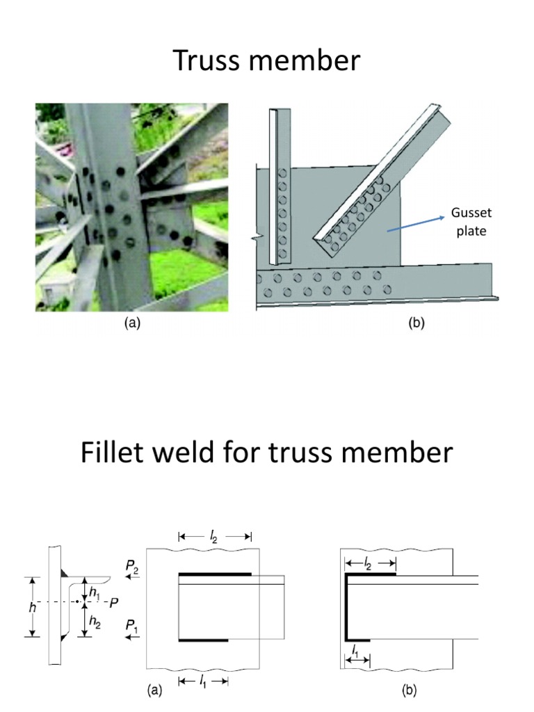 03 Fillet Weld in Truss | PDF