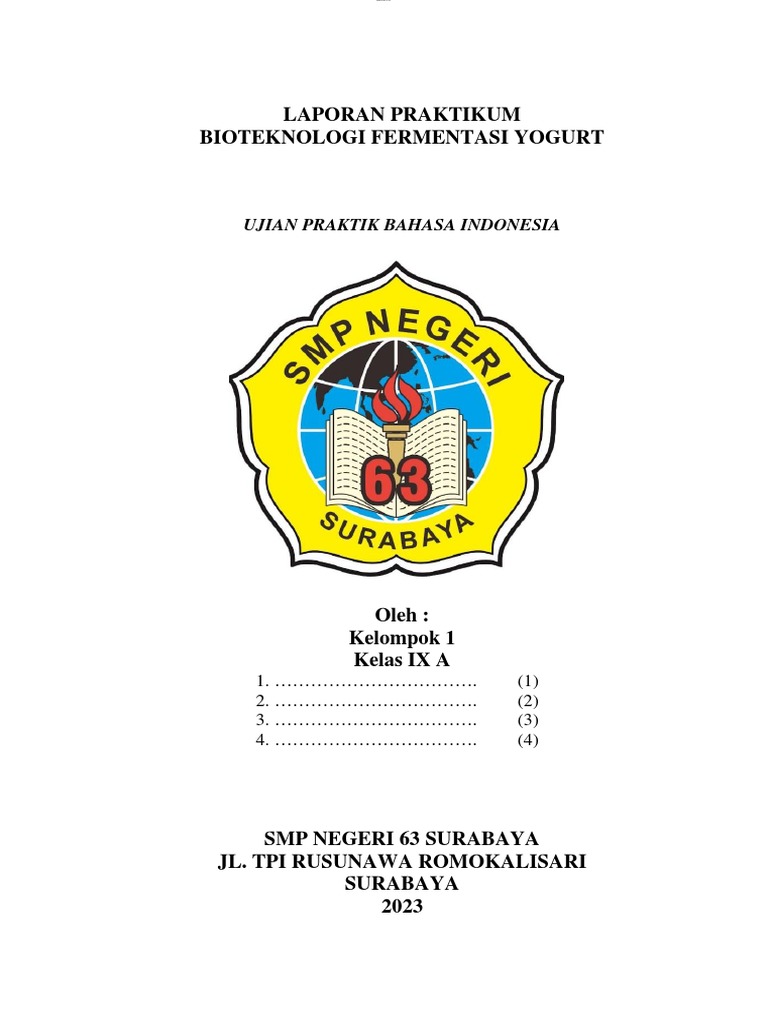 Contoh Laporan Uprak | PDF