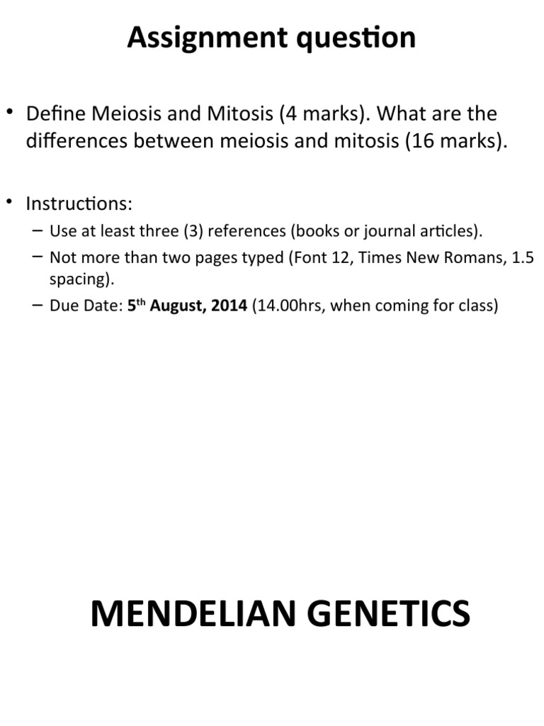 Lecture 2 Mendelian Genetics Pdf Dominance Genetics Zygosity