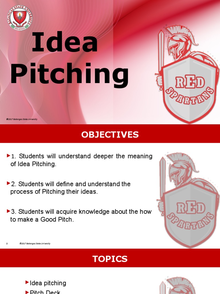 Lecture 6 - Idea Pitching | PDF | Business | Economies