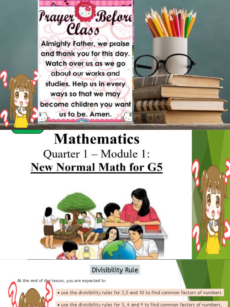 Math 5 Quarter 1 Module 1-2 | PDF | Number Theory | Elementary Mathematics