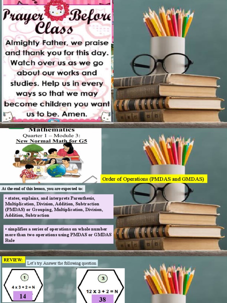 Math 5 Quarter 1 Module 3 | PDF