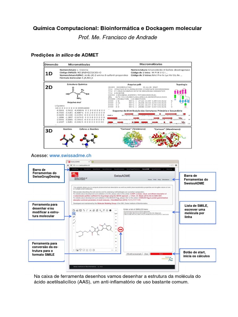 Tutorial Moleculat Docking | PDF | Proteínas | Aminoácido