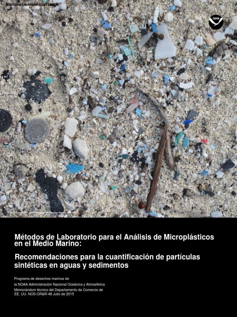 Noaa Microplastics Methods Manual | PDF | Aluminio | Administración ...