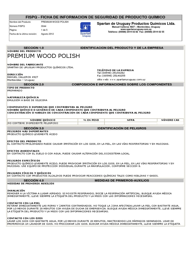 3 - Lustra Muebles | PDF | Agua | Combustión