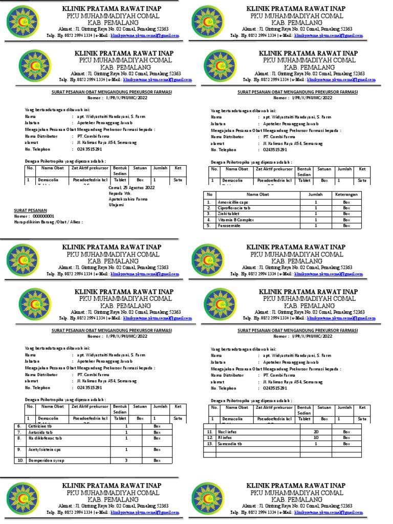 SP Obat Umum | PDF | Kesehatan Holistik