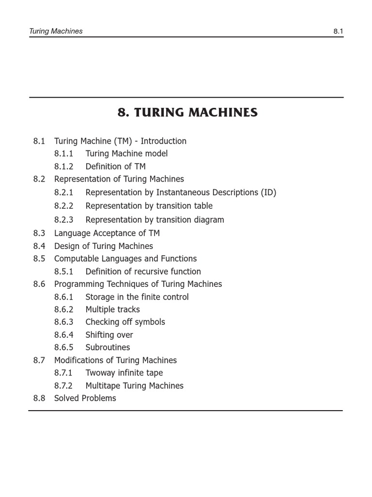 TOC Chapter8 | PDF | Automata Theory | Theory Of Computation