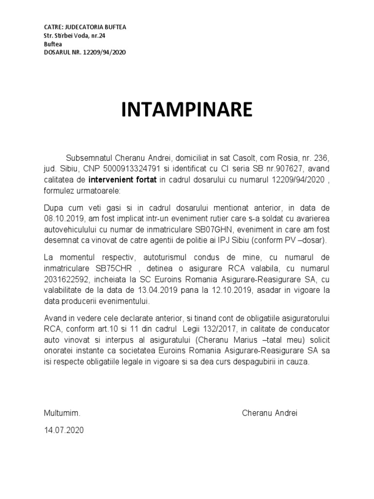 INTAMPINARE | PDF
