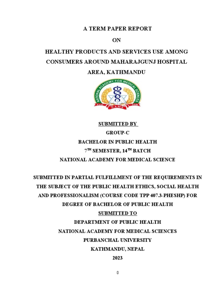 Consumer Survey Report Final | PDF | Consumer Behaviour | Survey Methodology