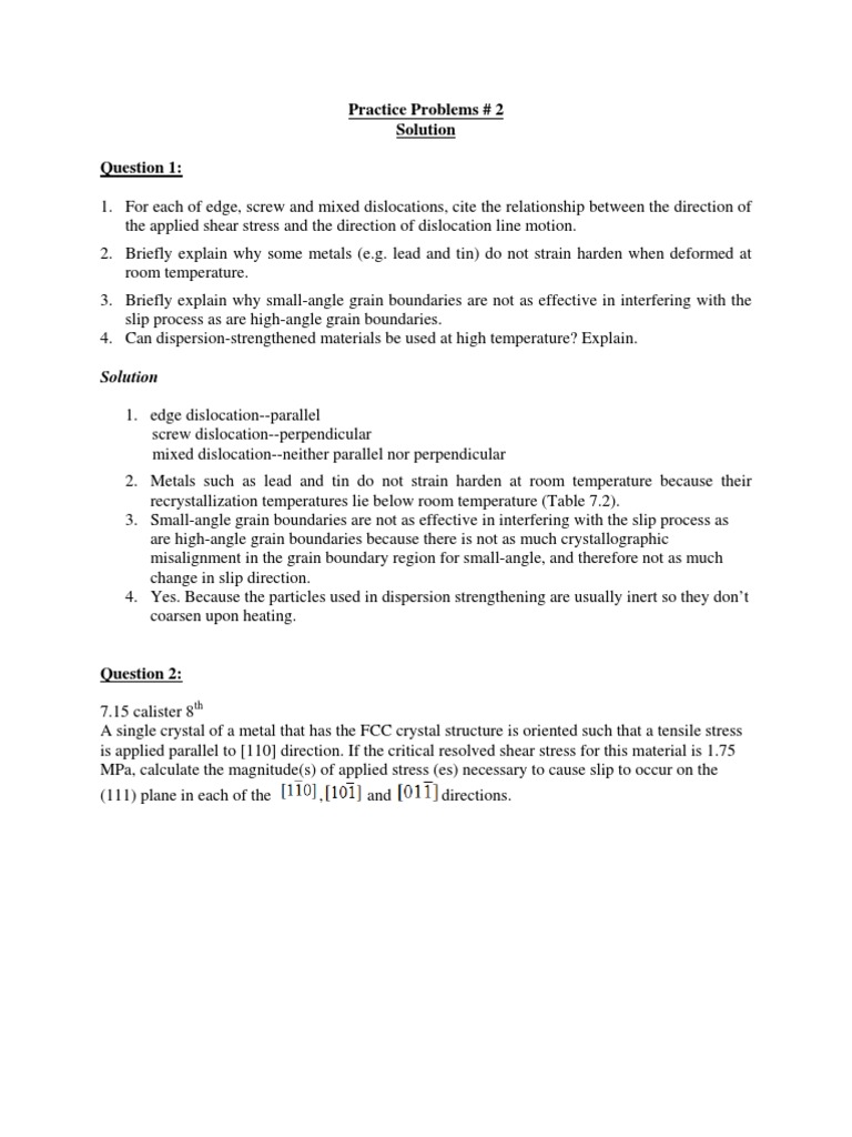 7 4 | PDF | Yield (Engineering) | Dislocation