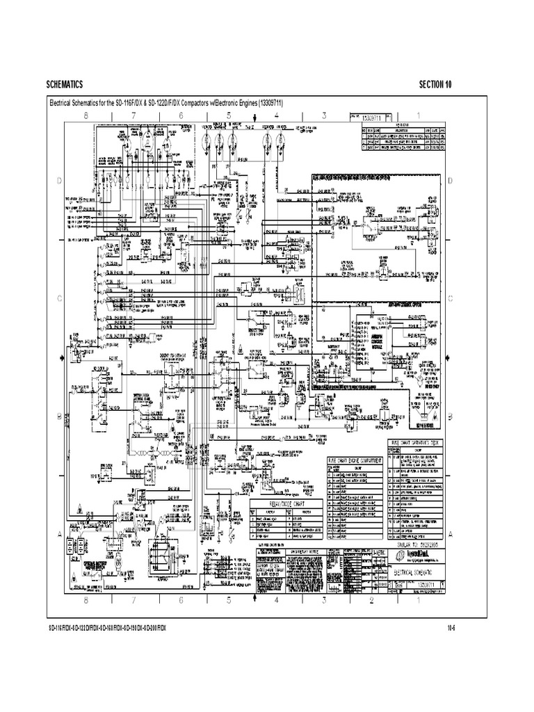 Rulo Ingersoll Rand Sd-Diagrama Electrico | PDF | Electrical Engineering | Electricity