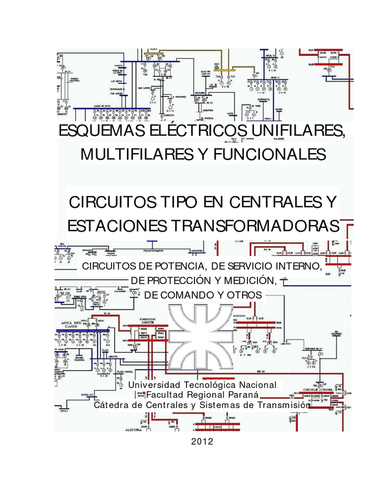 Esquemas Eléctricos | PDF | Transformador | Corriente eléctrica