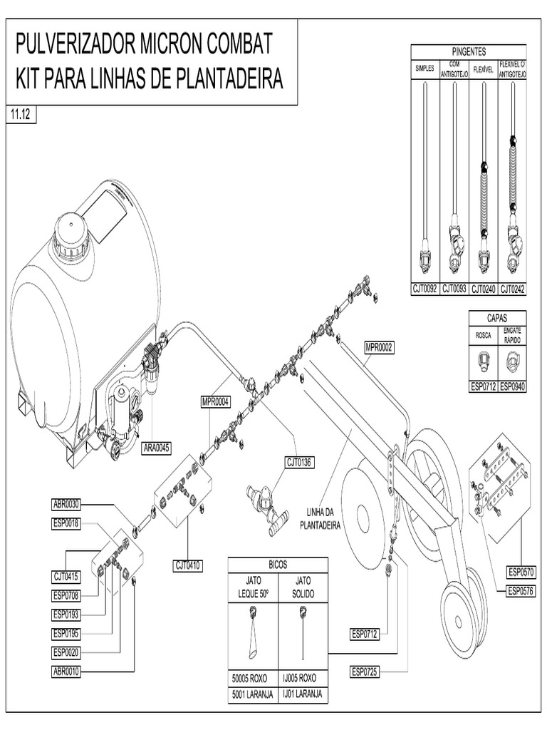 Micron Kit para Linhas de Plantadeira - 11.12 | PDF
