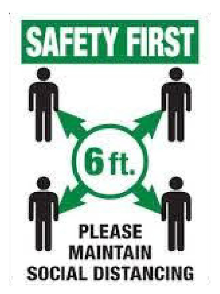 Social Distancing Poster | PDF