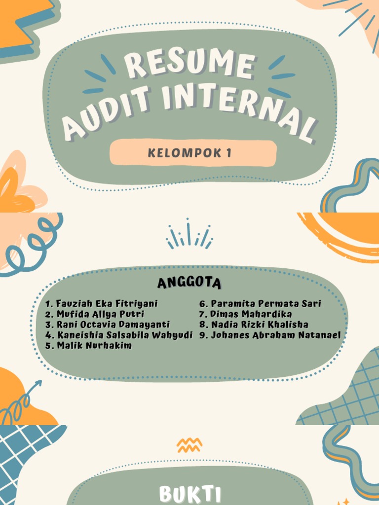 Resume Audit Internal | PDF