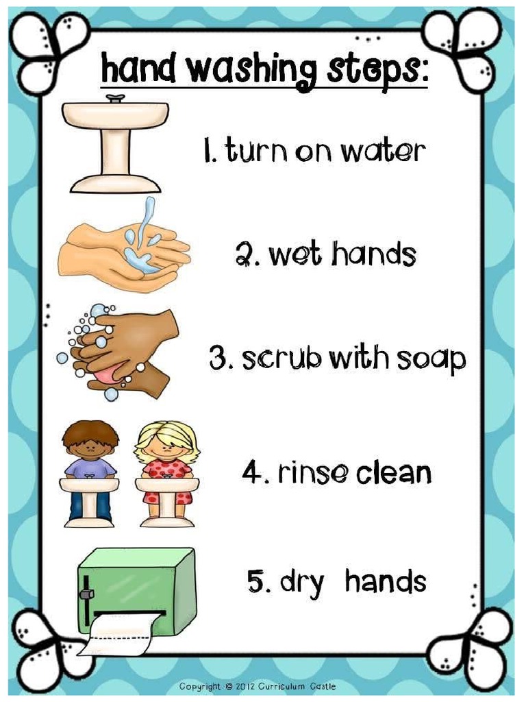 Hand Washing Steps | PDF