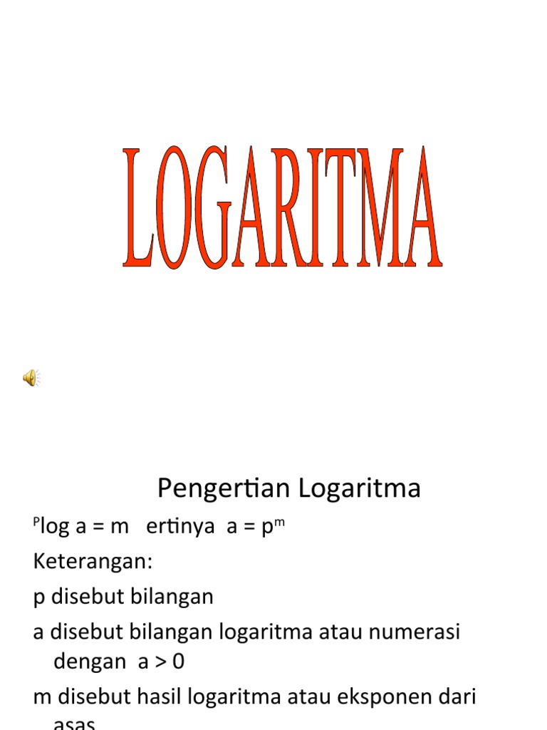 Logaritma | PDF | Sains & Matematika | Komputer