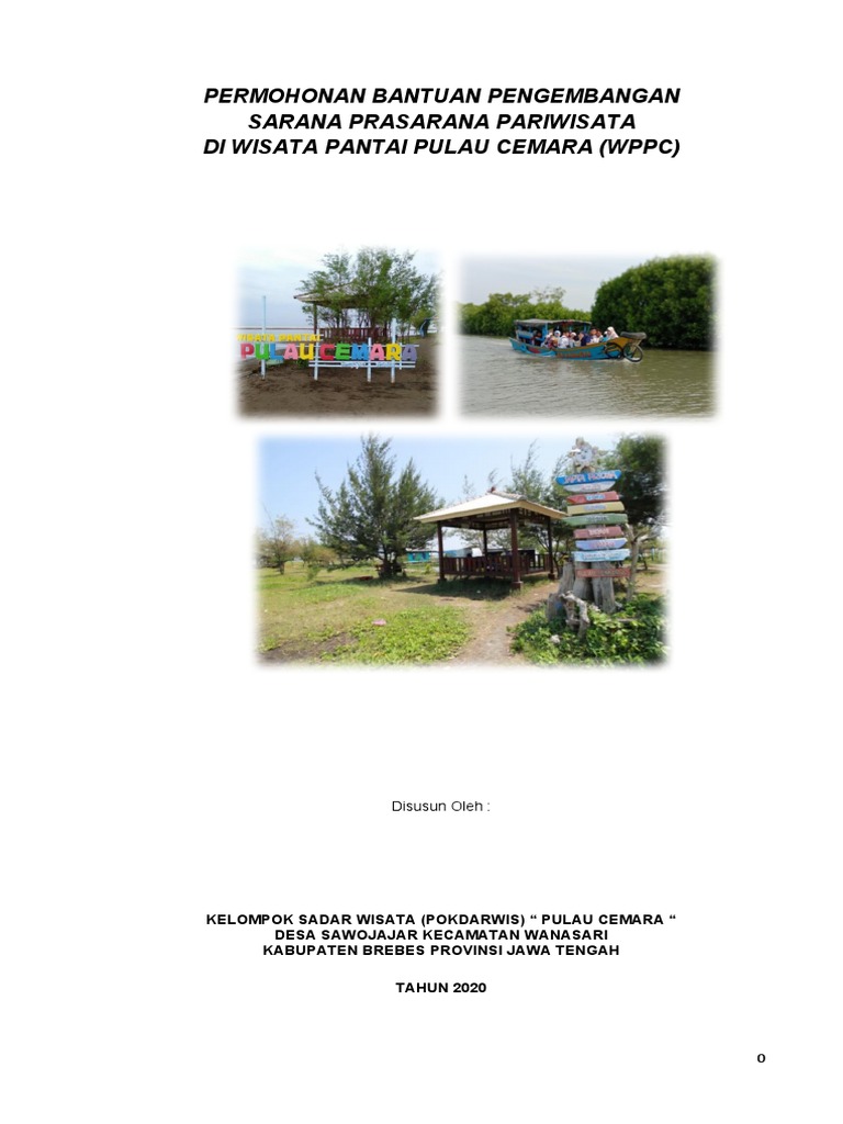 2020 Proposal Pariwisata | PDF