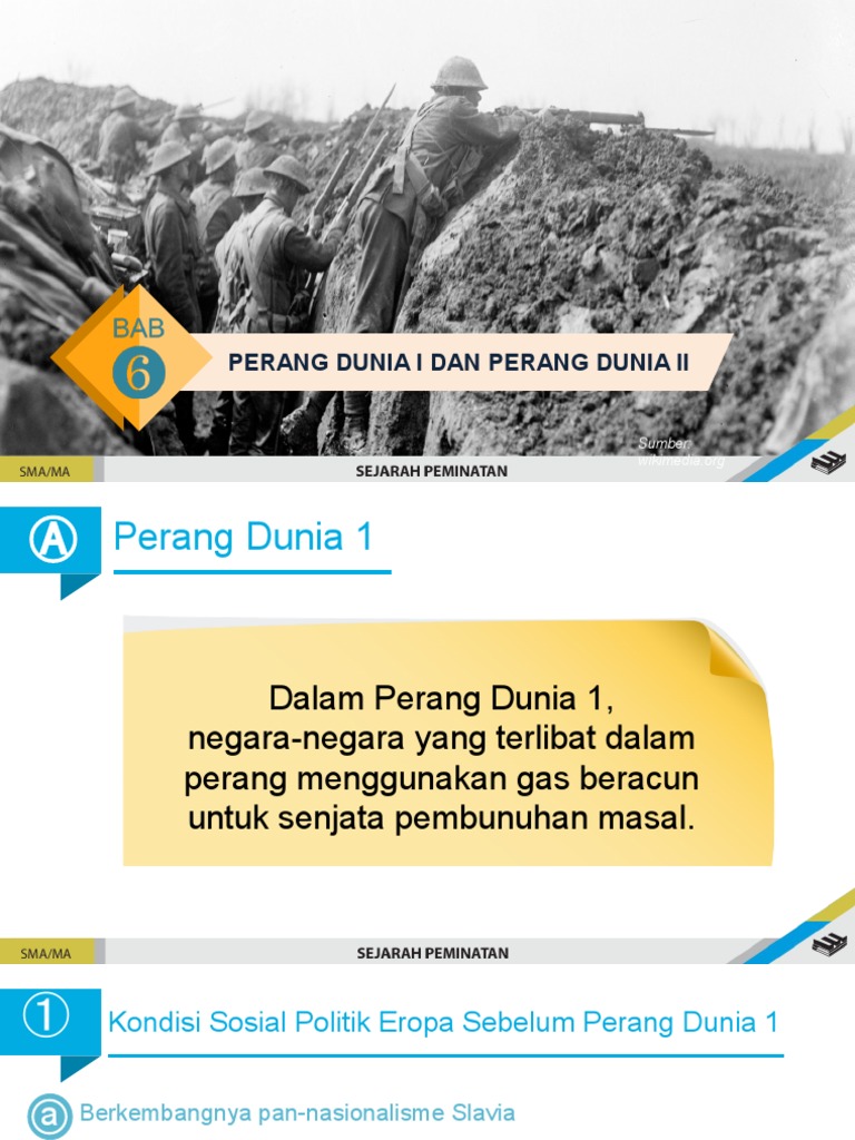 Perang Dunia I Dan Perang Dunia II | PDF