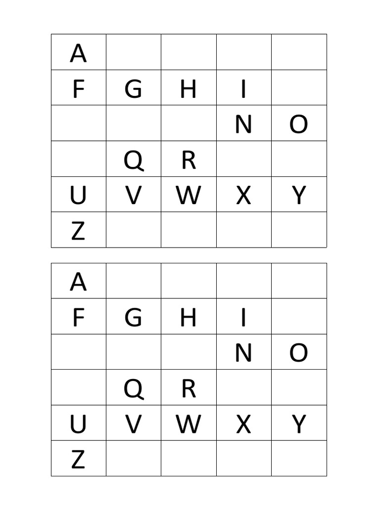 Alfabeto para Completar | PDF