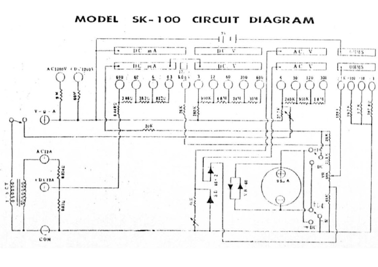 Multímetro Icel Kaise sk100 | PDF