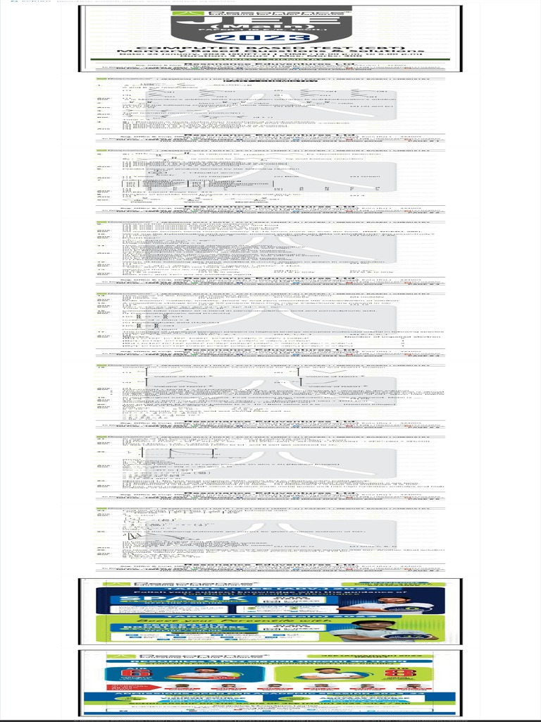 JEE 24th Jan Shift 2 Chemistry Resonance | PDF