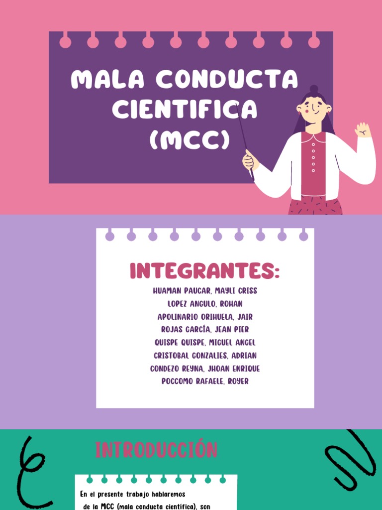 Mala Conducta Cientifica | PDF | Plagio
