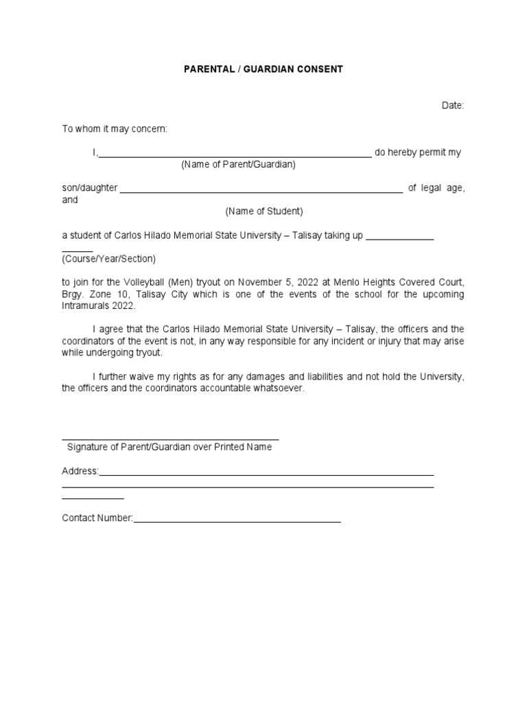 Consent Form | PDF