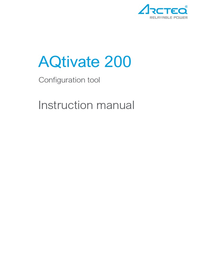 AQtivate 200 Instruction Manual v2.02 English | PDF | Computer File ... AQtivate 200 Instruction Manual v2.02 English | PDF | Computer File ...