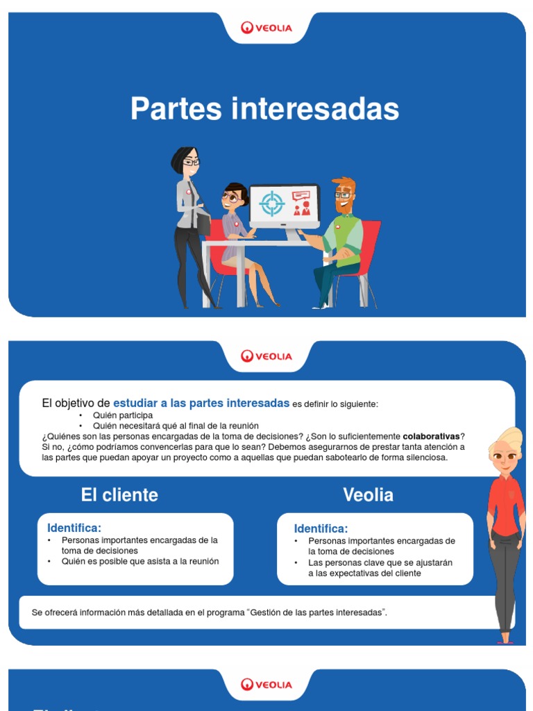 Partes Interesadas | PDF | Toma de decisiones | Cliente