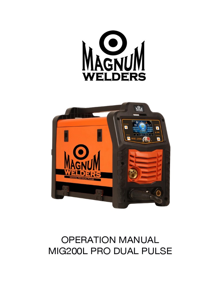 MIG-200L Manual | PDF | Welding | Construction