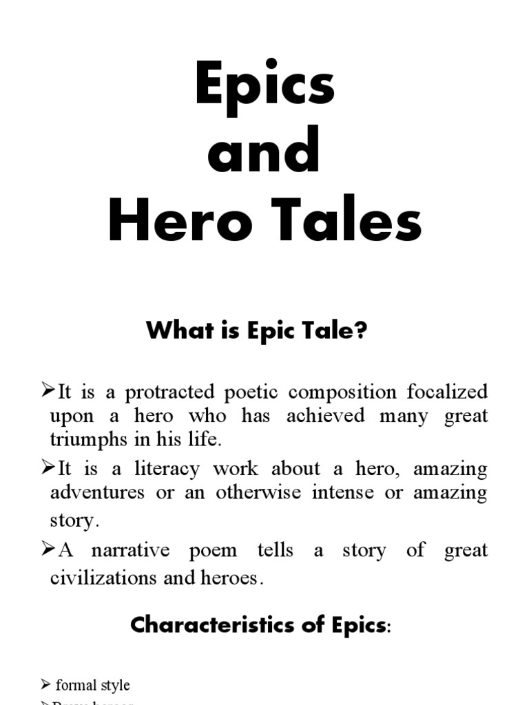 Epics | PDF