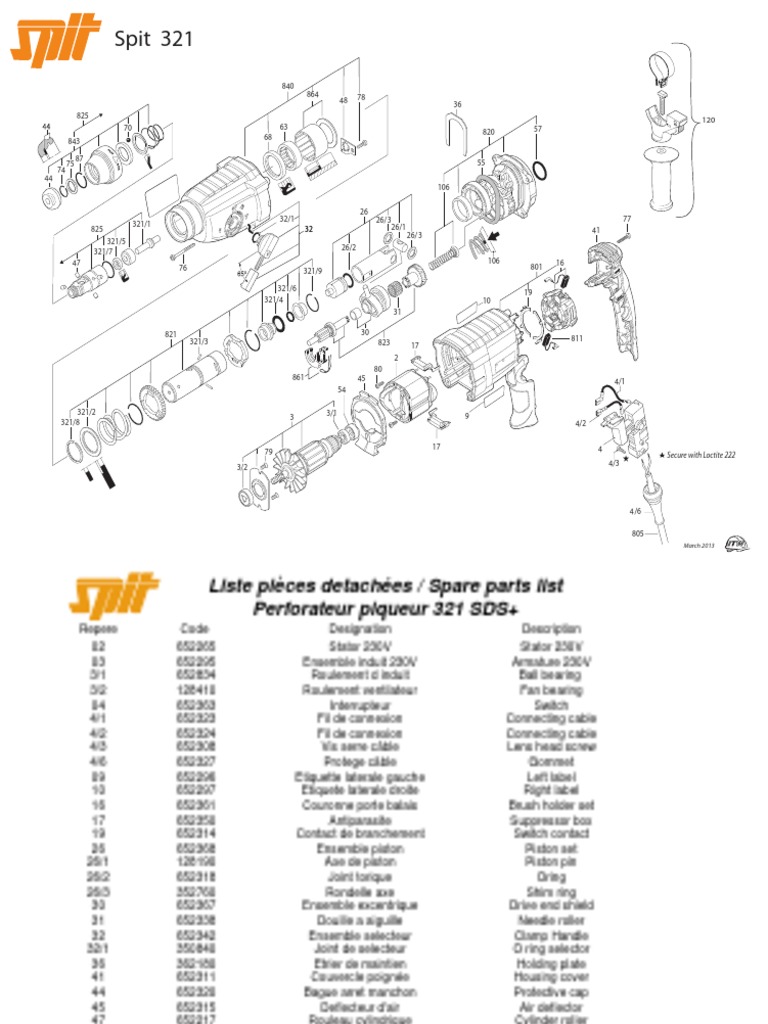 Tool 321 Spit Exv Exv | PDF | Biens manufacturés
