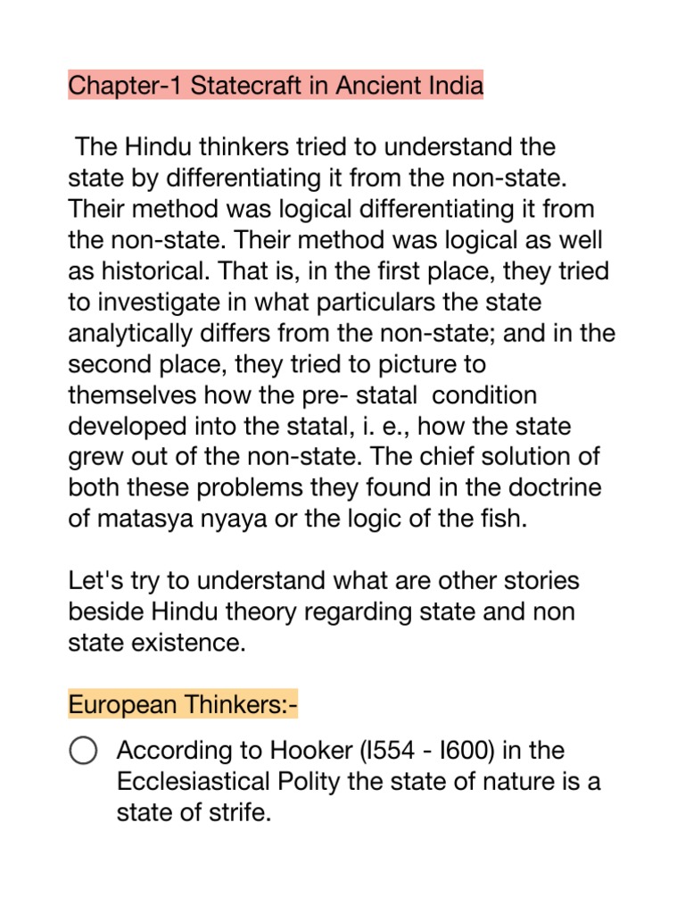 Statecraft In Ancient India Pdf God Creator Deity