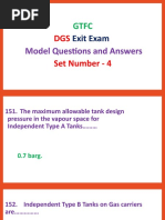 STSDSD Exit Exam Questions and Answers | PDF | Water Transport | Shipping