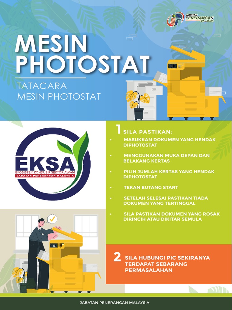 Tatacara Penggunaan Mesin Photostat | PDF