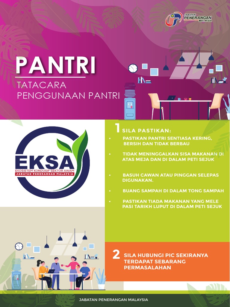 Tatacara Penggunaan Pantri | PDF