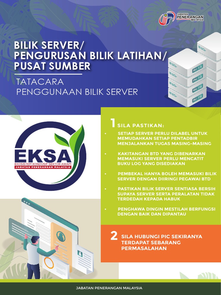 Tatacara Pengunaan Bilik Server | PDF