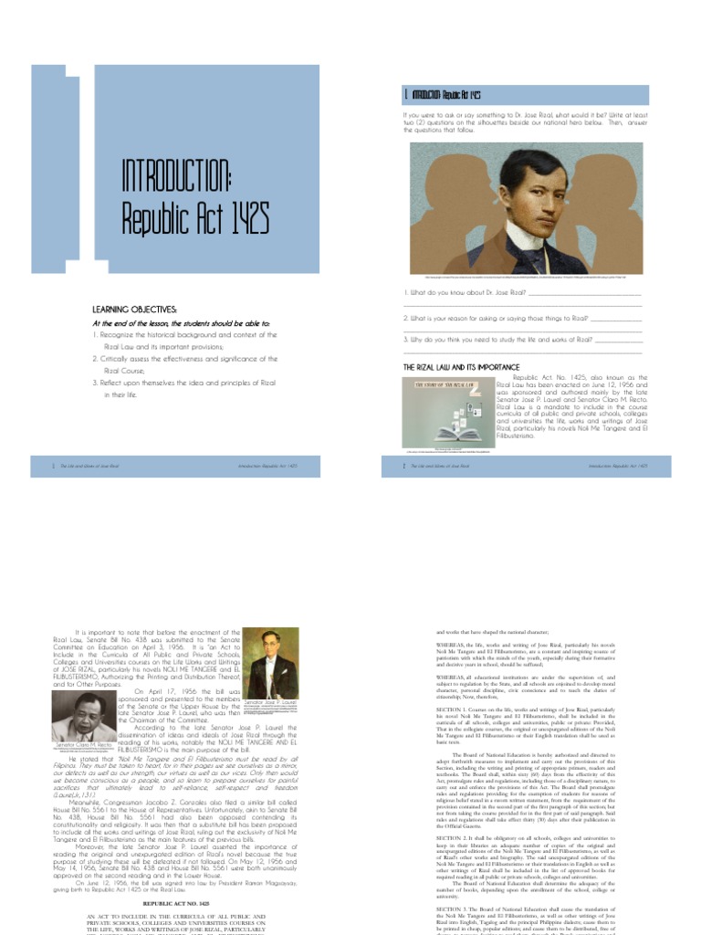 RIZAL | PDF
