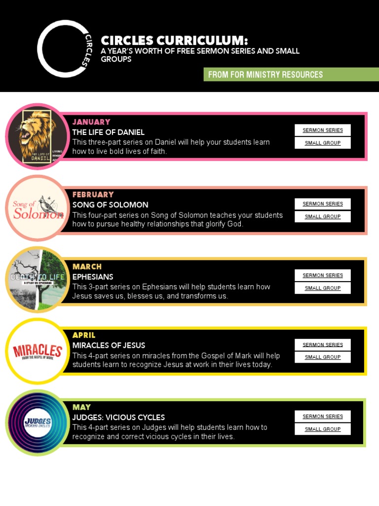Circles Curriculum Free Sermon and Small Group Resources | PDF | The Gospel | Religious Belief ...