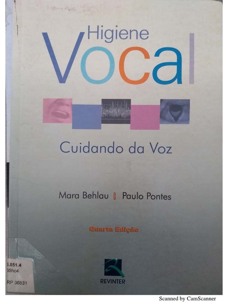 Higiene Vocal, Cuidando Da Voz | PDF